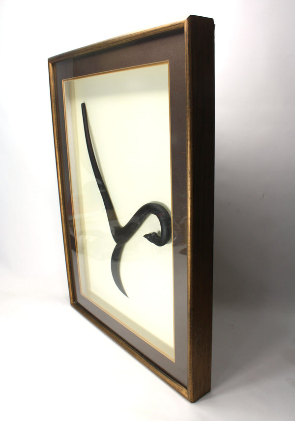 Cambodian Rice Sickle, Framed Display, 76cm x 56cm. Pair available ...