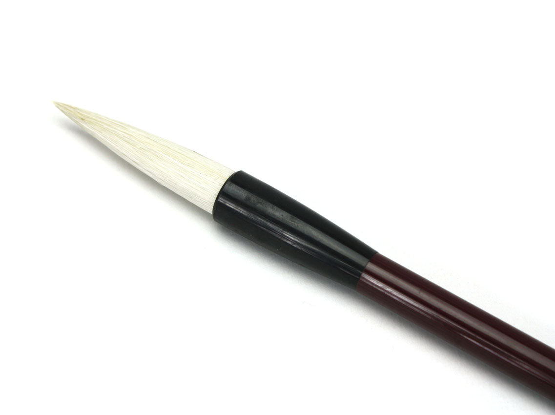 Japanese - Chinese Calligraphy Brush, large size, 26cm long, Resin Ste ...